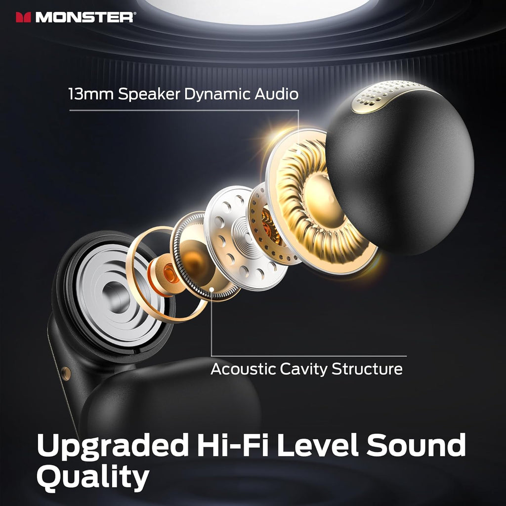 Monster Open AC601 3-in-1 AI Translation Wireless Earbuds - E62 – mct-audio